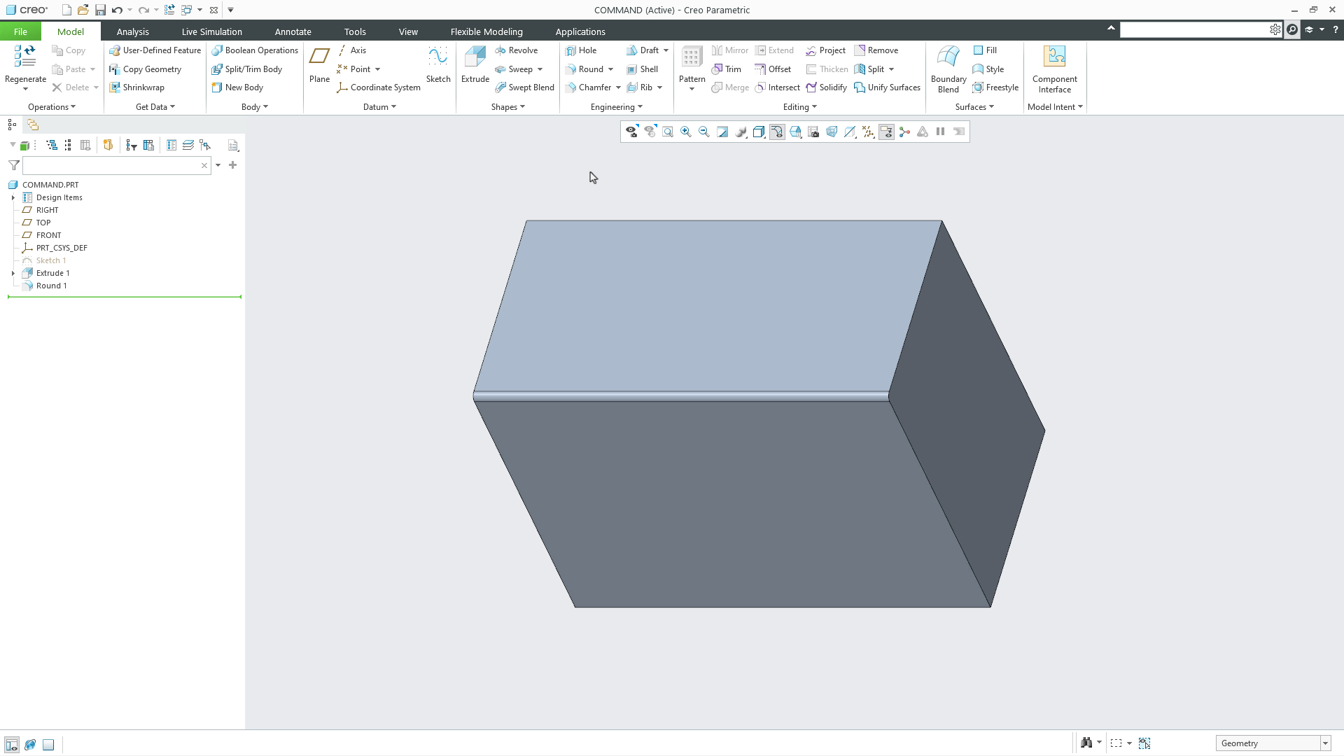 Use Command Search for SolidWorks | tutorial | Playlist | PTC Learning Connector