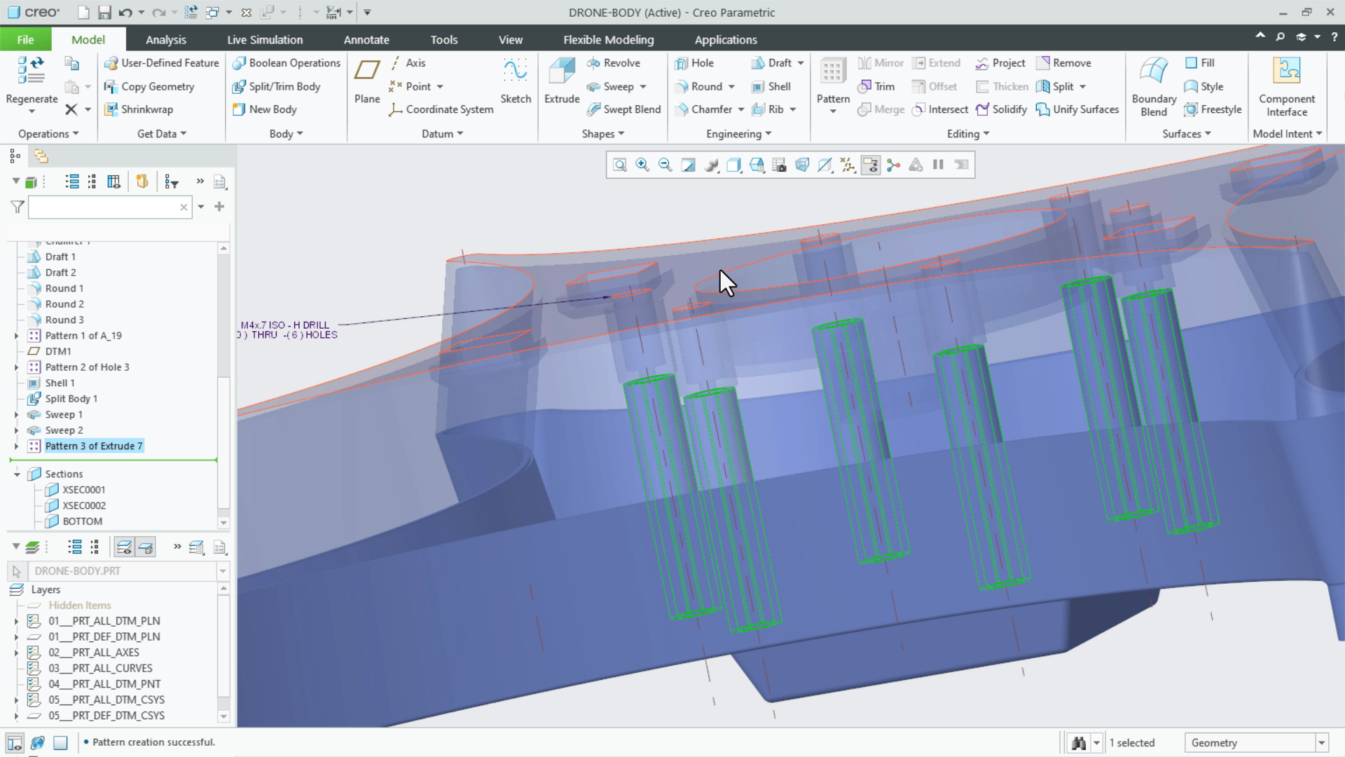Create Extrude Features with Offset Depth | tutorial | Playlist | PTC ...