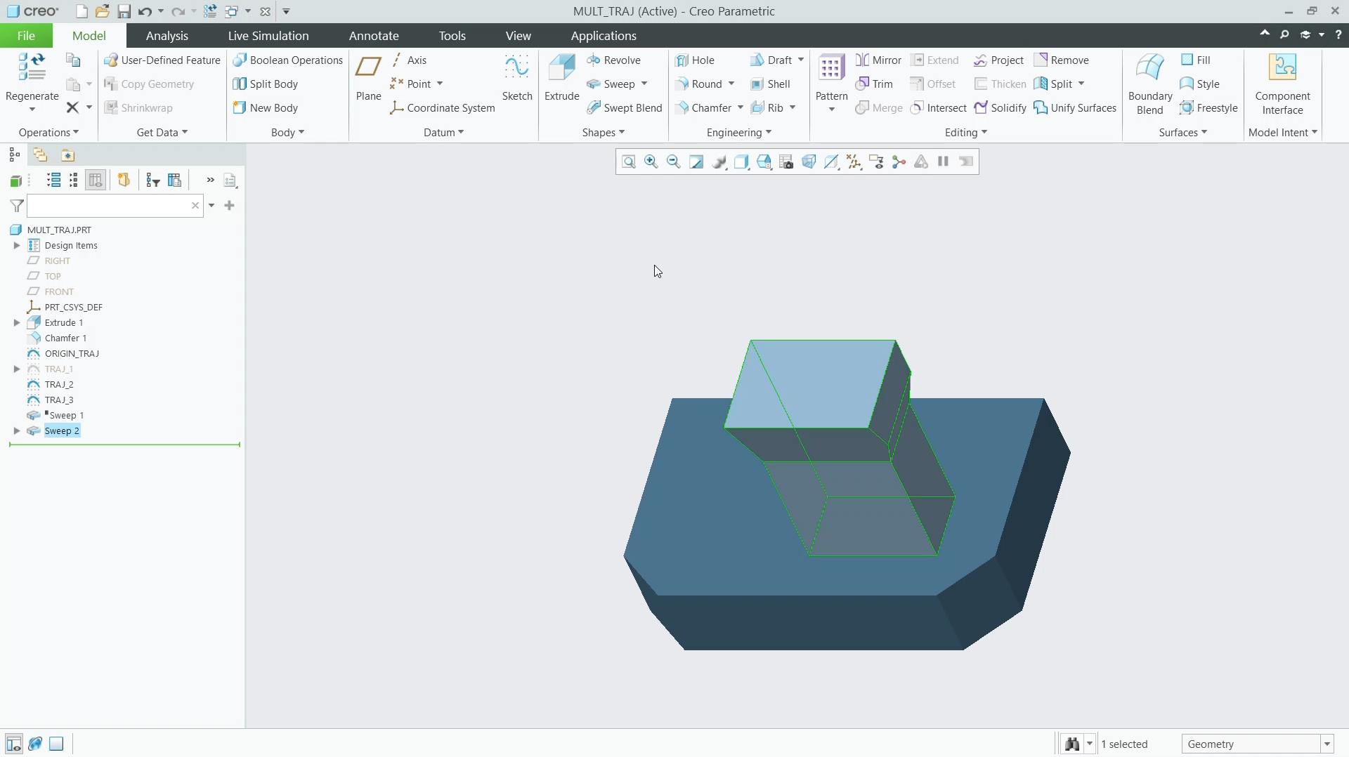 Create Sweeps with Variable Sections Utilizing Multiple Trajectories ...