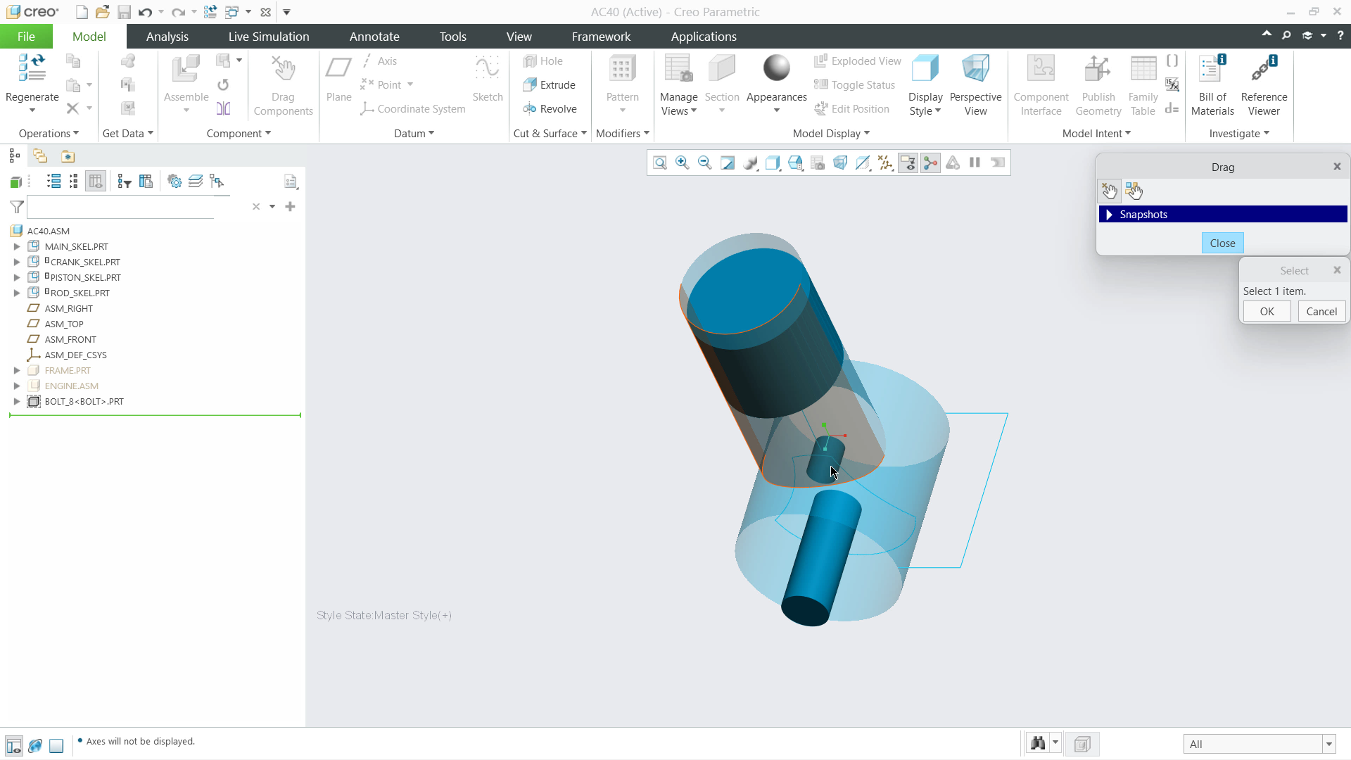 Create Multiple Skeletons | tutorial | PTC Learning Connector