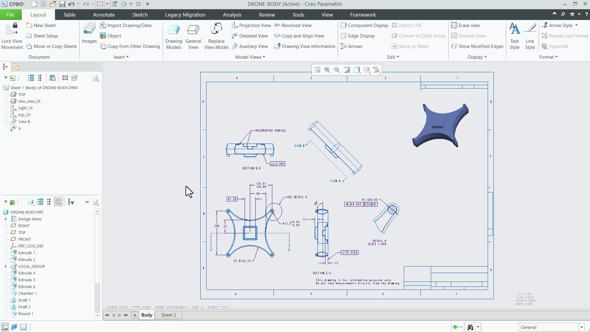 Create Datum Feature Symbols | tutorial | PTC Learning Connector