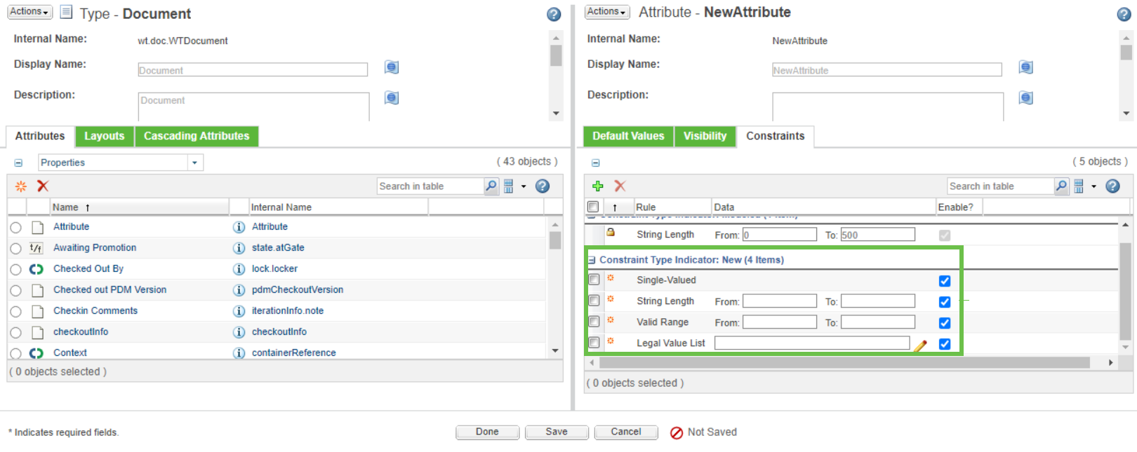 Add Attributes To Objects Types Tutorial Ptc Learning Connector
