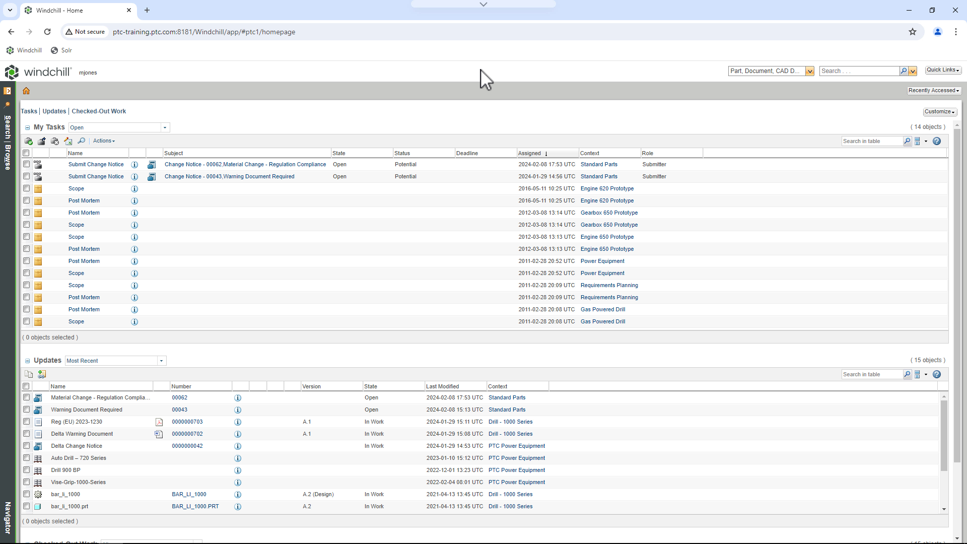 Create and Work with Change Requests | tutorial | Playlist | PTC Learning Connector