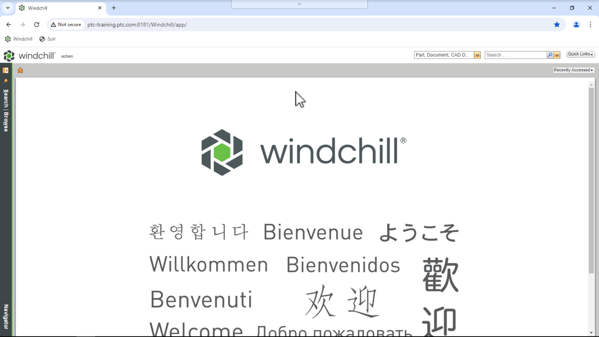 Browse Folder Contents | tutorial | PTC Learning Connector