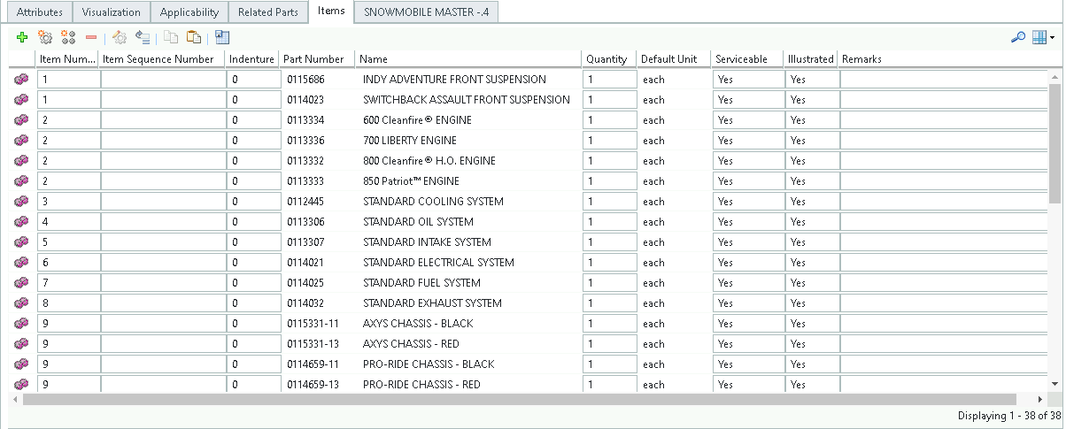 Explore Parts List Metadata | tutorial | Playlist | PTC Learning Connector