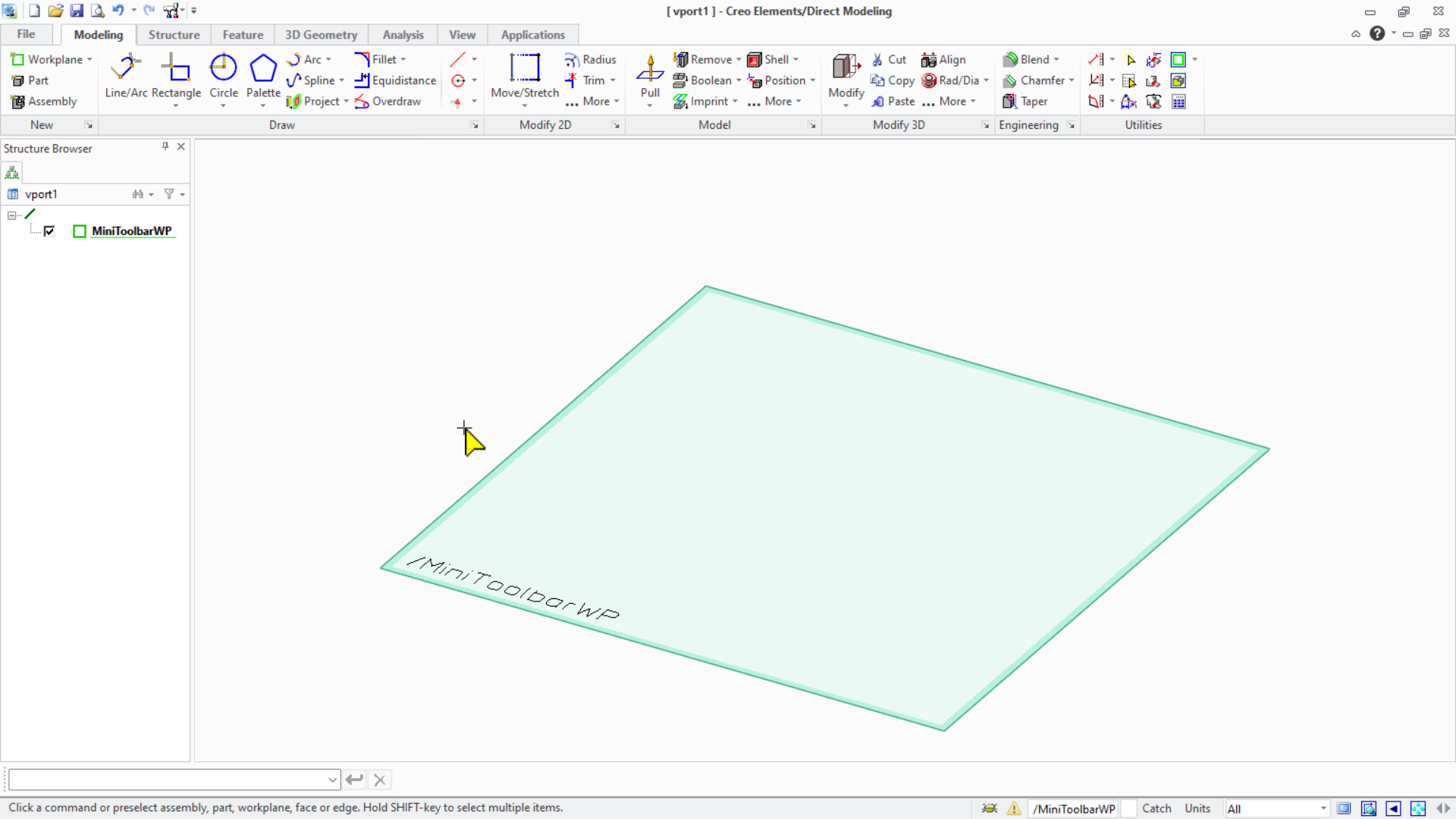 Use the Mini Toolbar | tutorial | Playlist | PTC Learning Connector