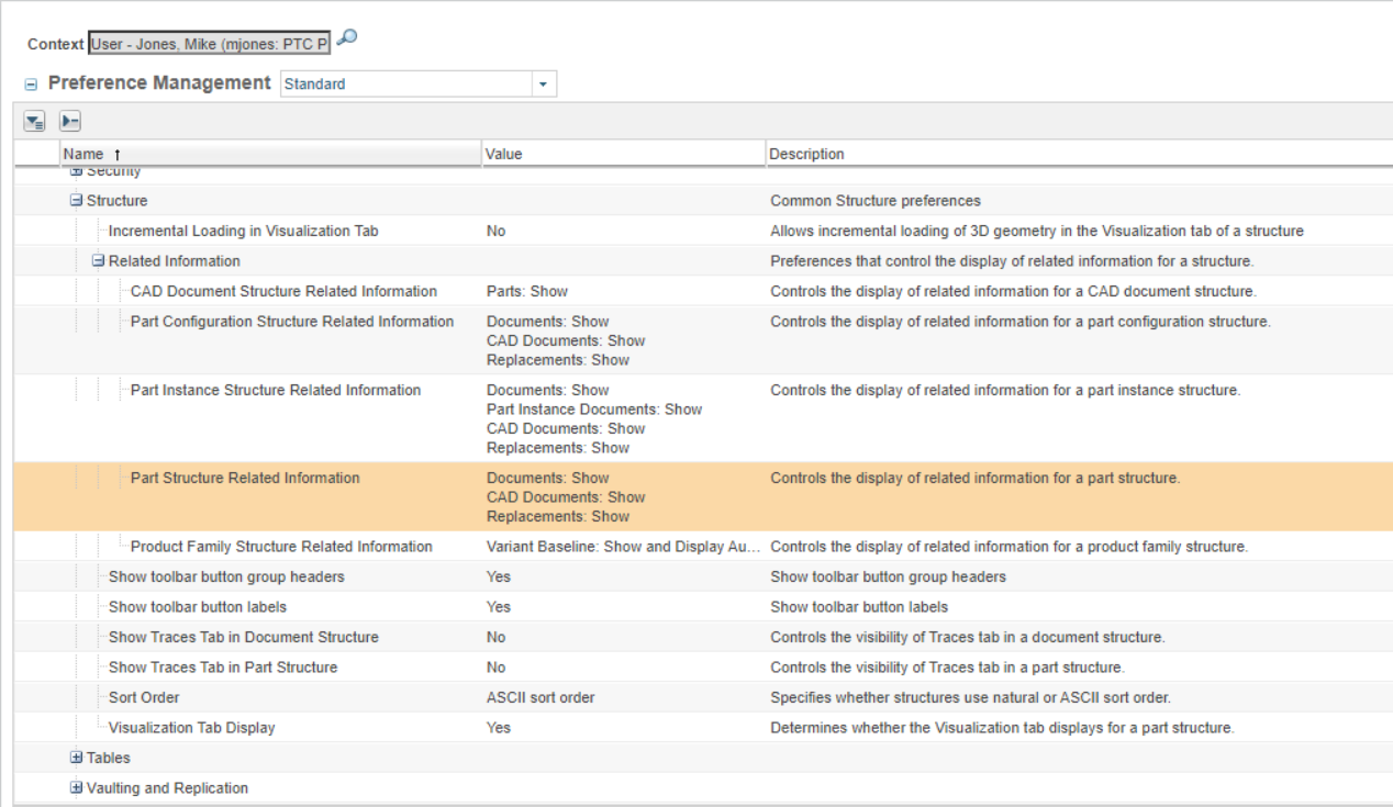 Viewing Related Information in a Structure | tutorial | PTC Learning ...