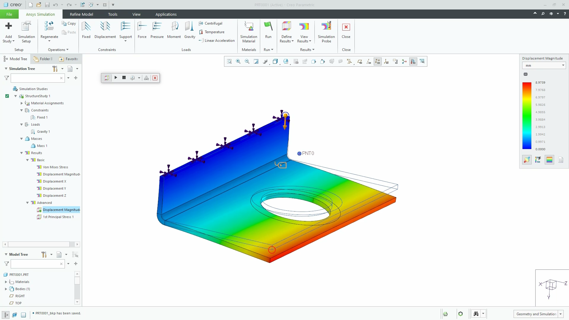 Idealizations in Creo Ansys Simulation | tutorial | PTC Learning Connector