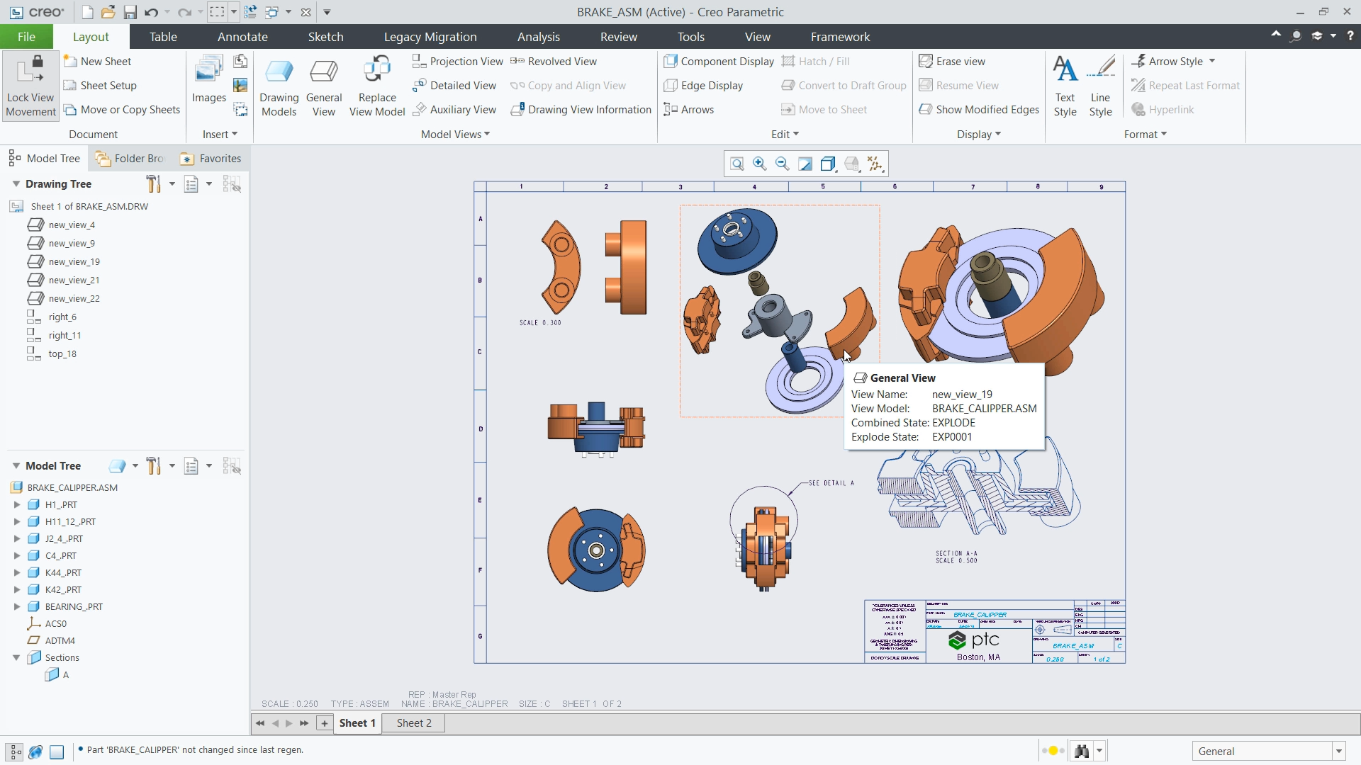 Configure The Tooltips For The Drawing Views Tutorial Ptc Learning
