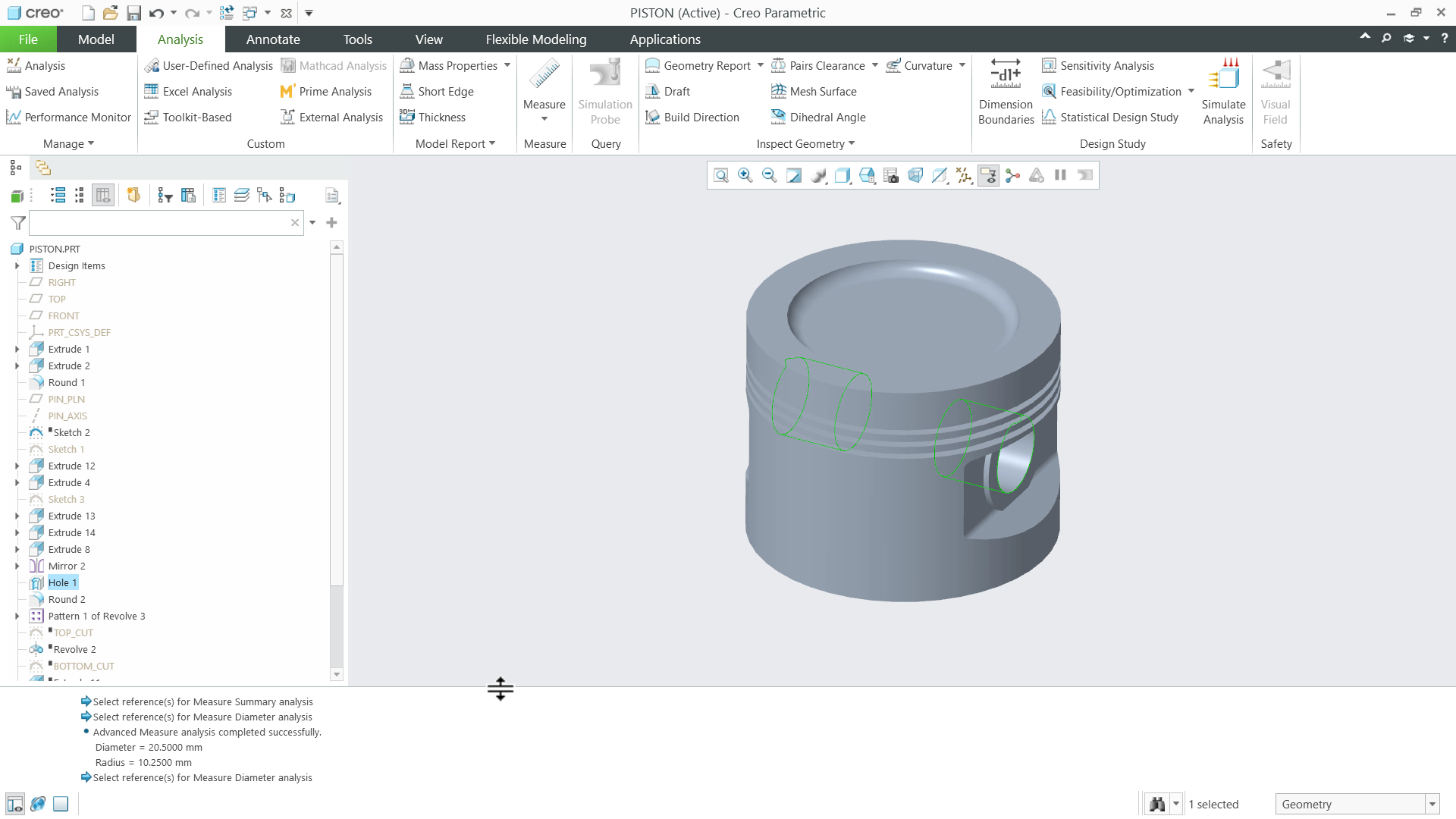 Explore the Creo Parametric User Interface | tutorial | PTC Learning ...