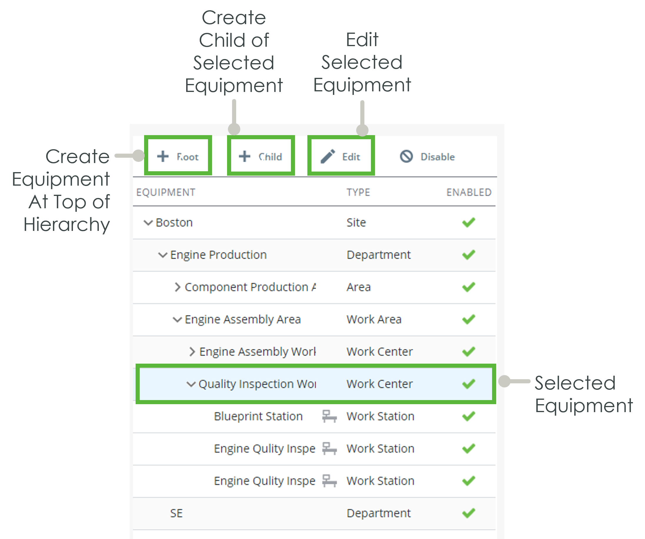 Create and Edit Equipment | tutorial | PTC Learning Connector