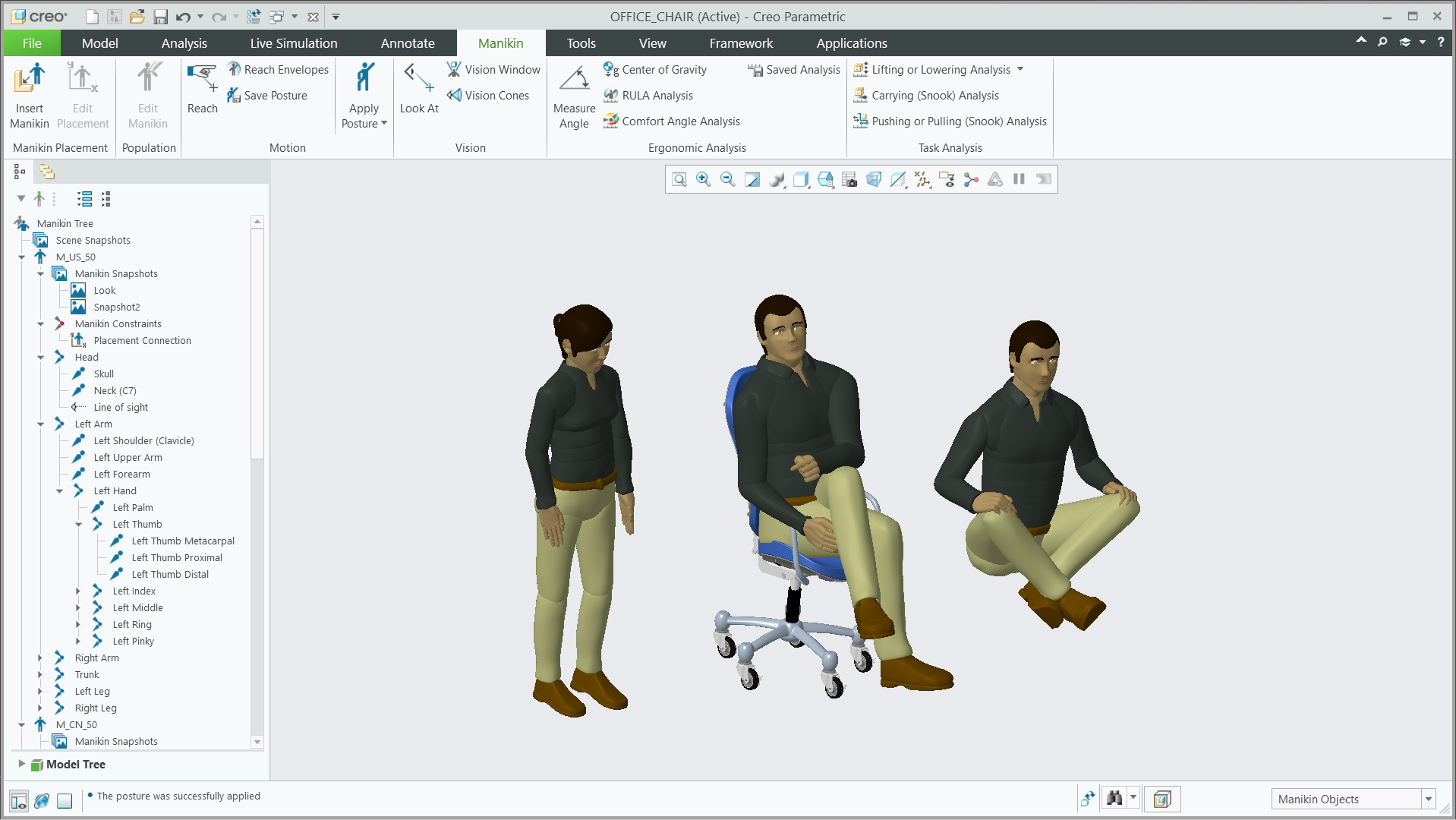 Understand Manikin and Manikin Lite | tutorial | PTC Learning Connector