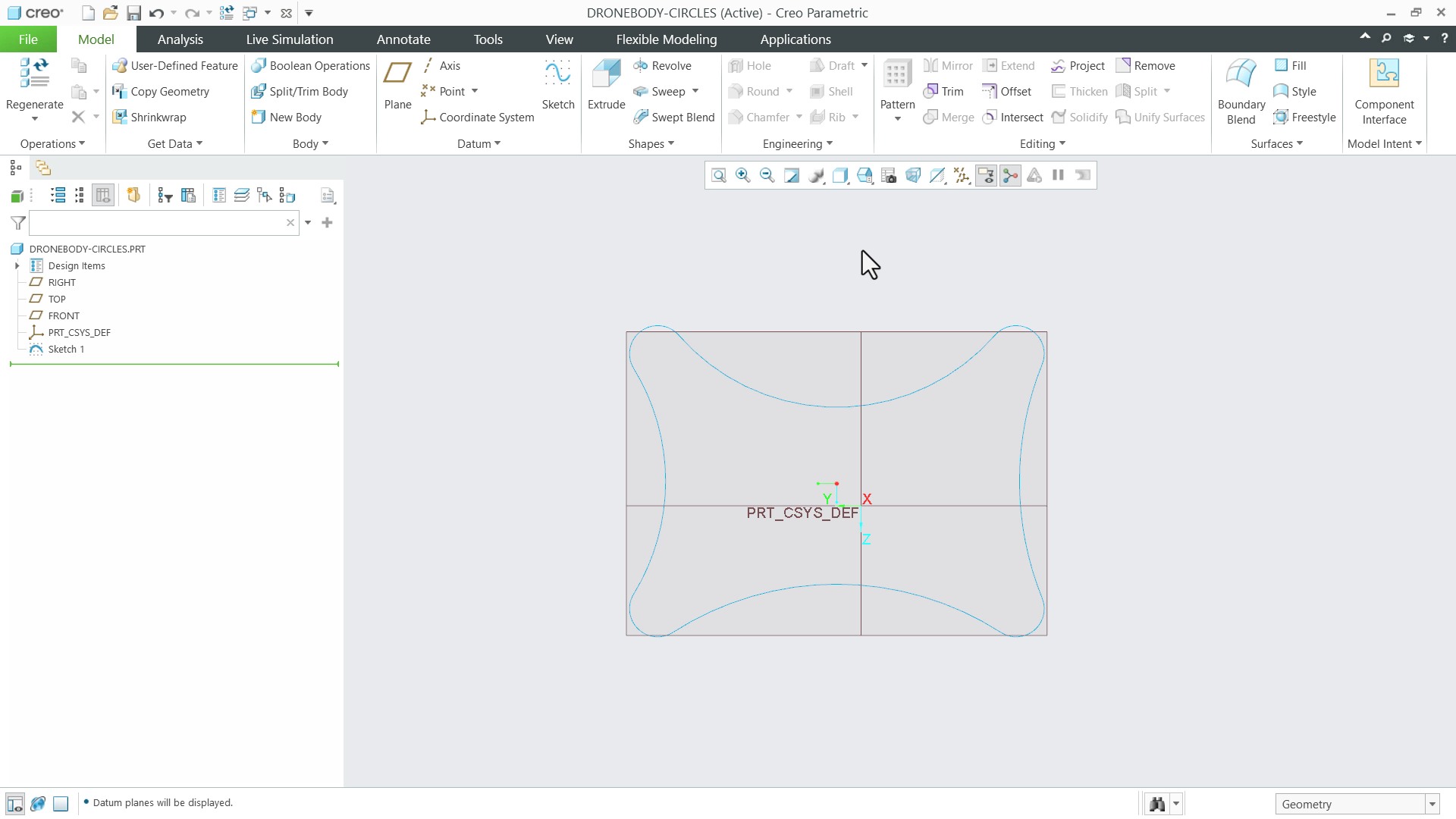 Apply Constraints to a Sketch | tutorial | Playlist | PTC Learning Connector
