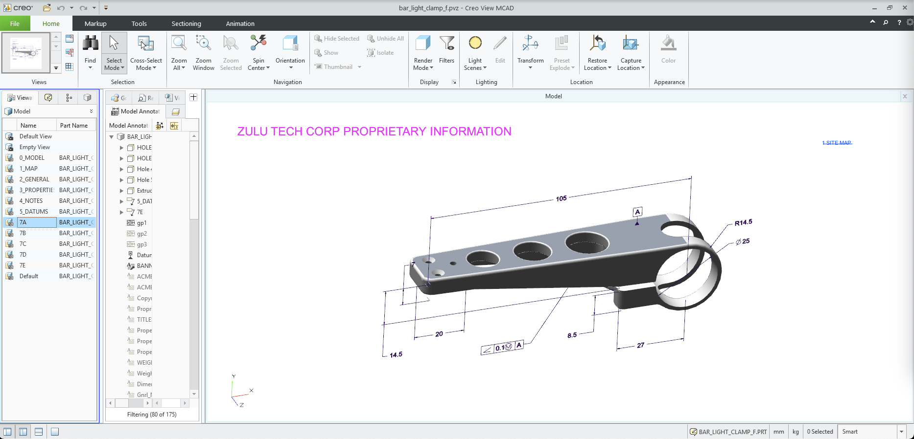 Export a Model to Creo View from Creo Parametric | tutorial | PTC ...