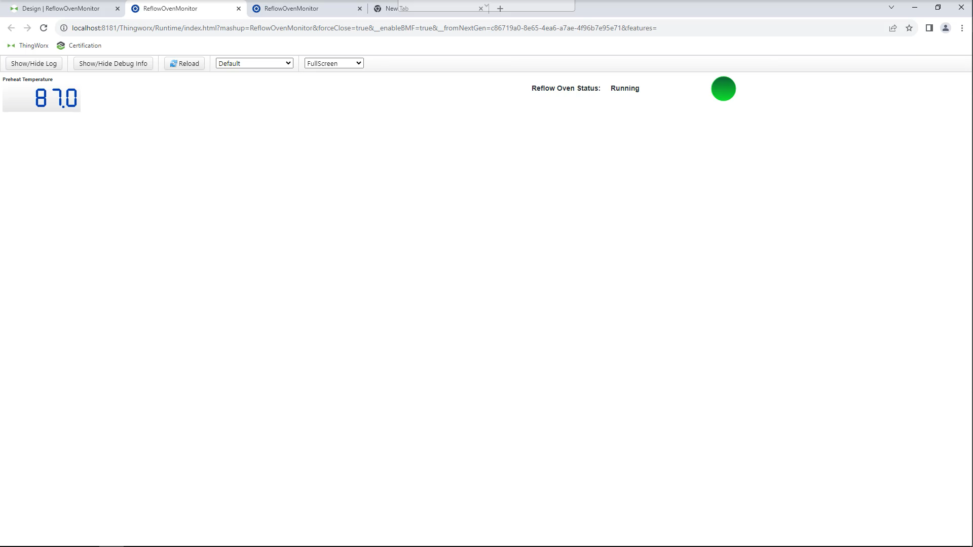 Build Data Display | tutorial | PTC Learning Connector