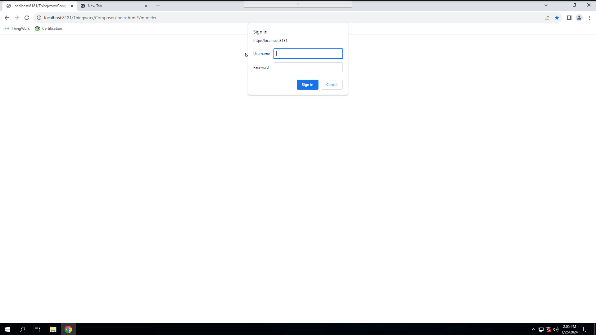 Set up Environment | tutorial | PTC Learning Connector