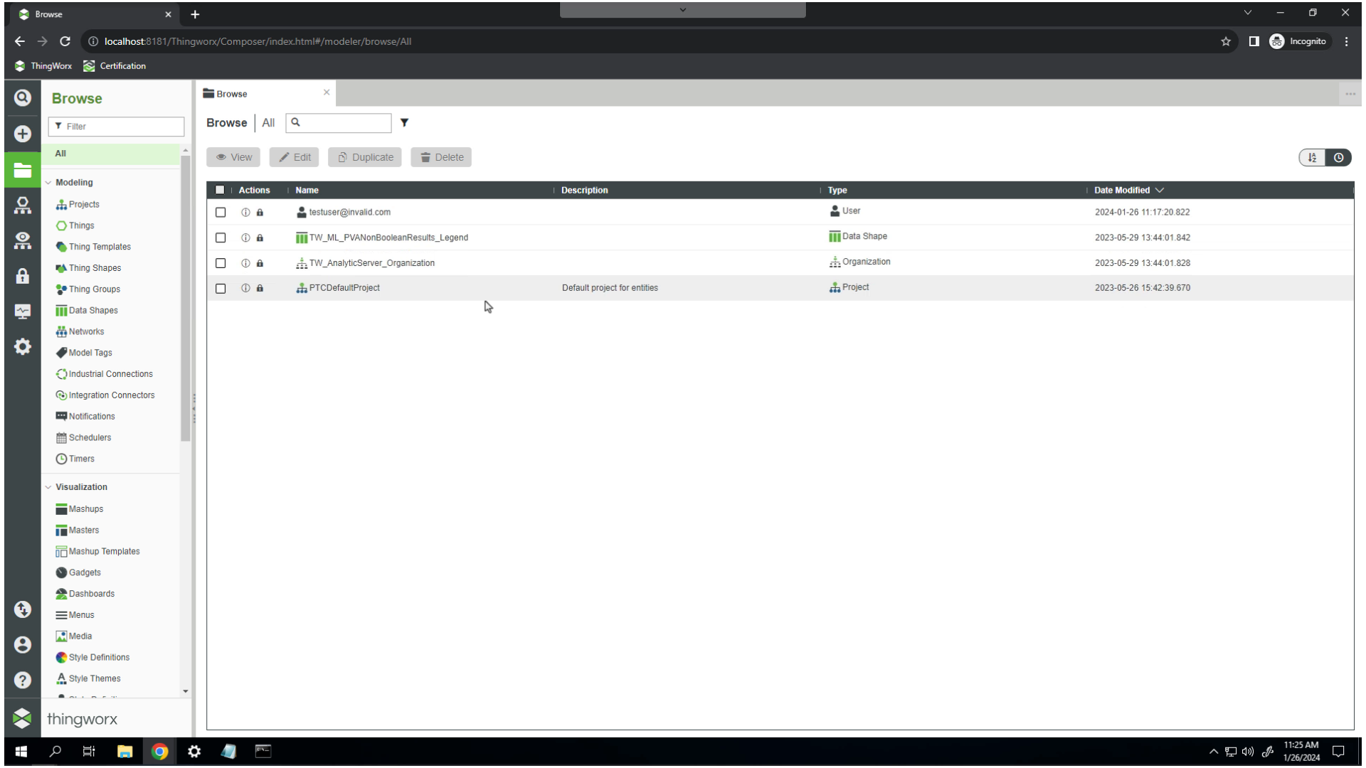 Configure User and Device Authentication | tutorial | PTC Learning ...