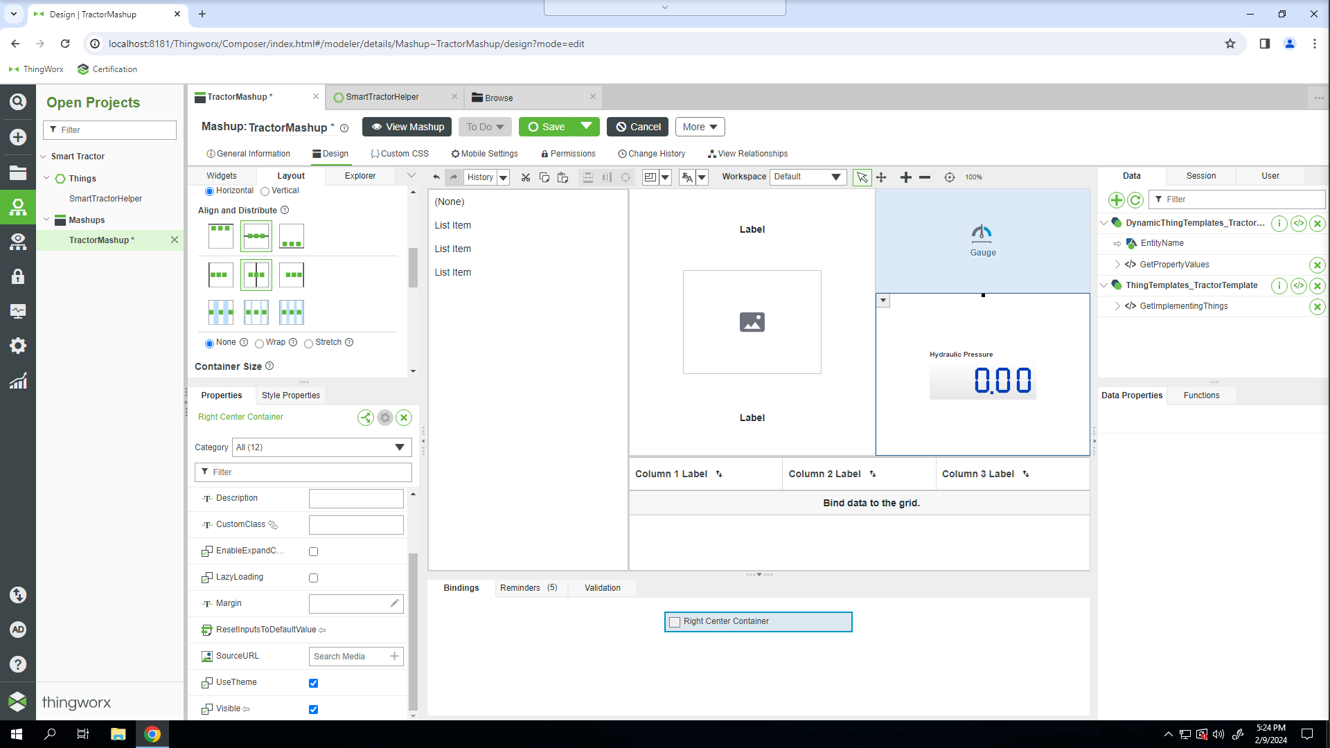 Bind Services | tutorial | PTC Learning Connector