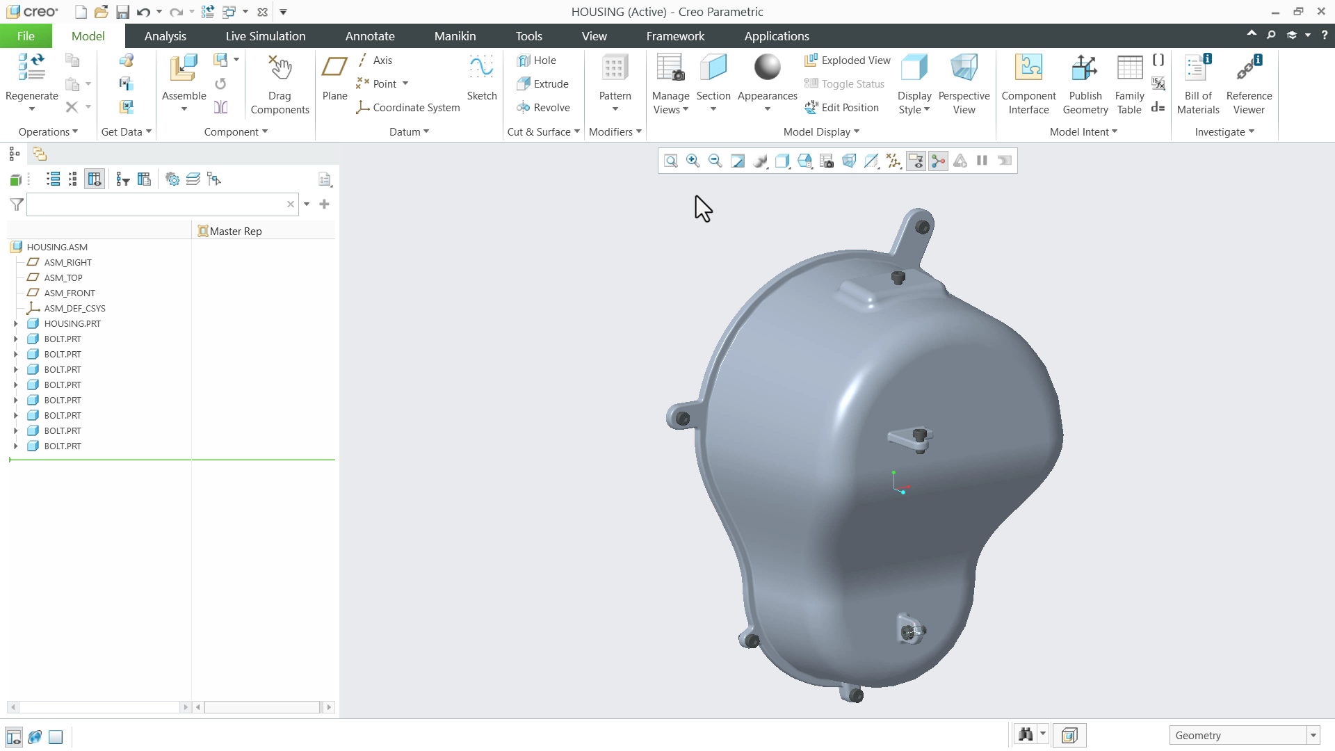 Create Component Interfaces | tutorial | PTC Learning Connector