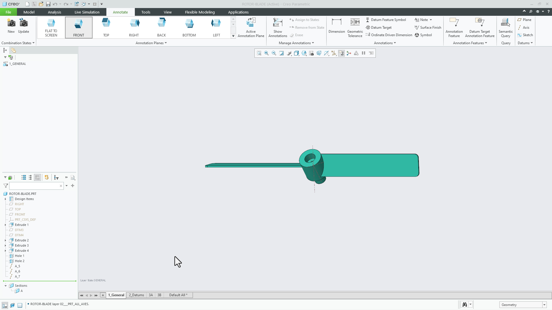 Show and Create Dimensions in MBD | tutorial | Playlist | PTC Learning Connector