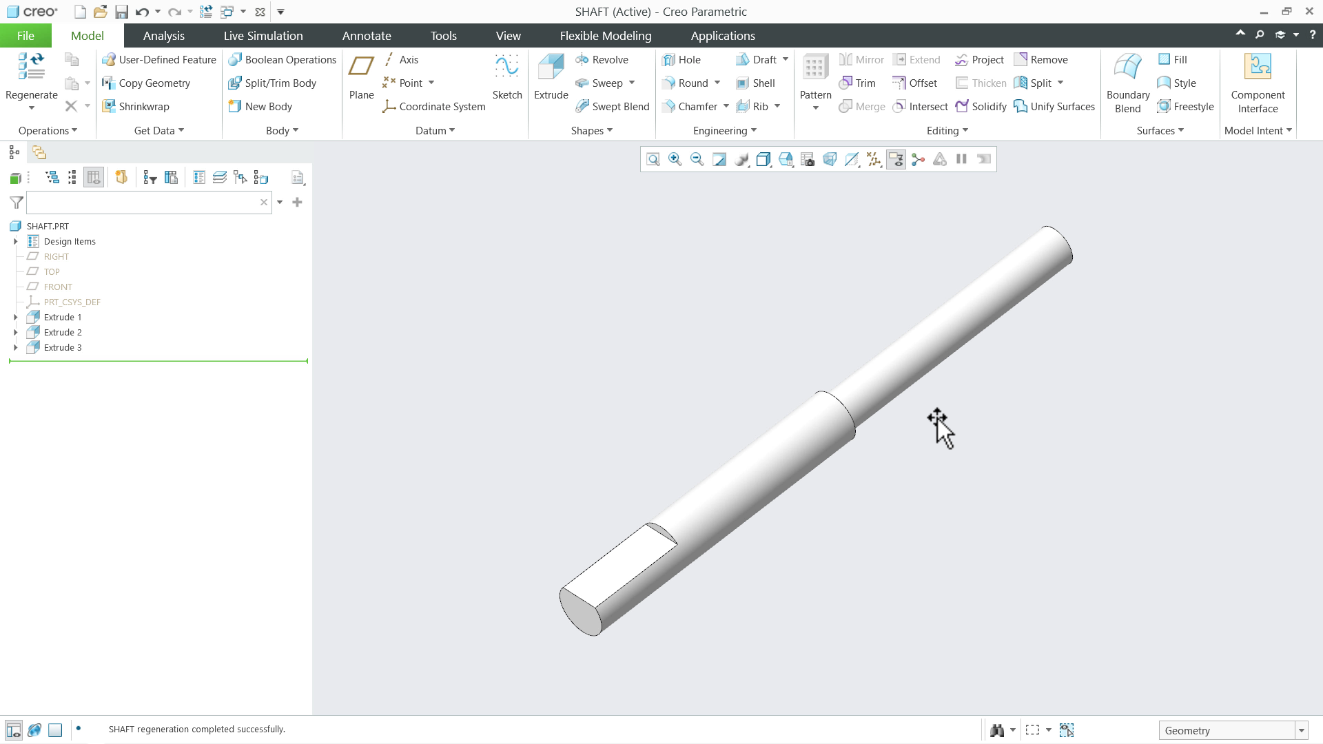 Edit Dimensions | tutorial | PTC Learning Connector