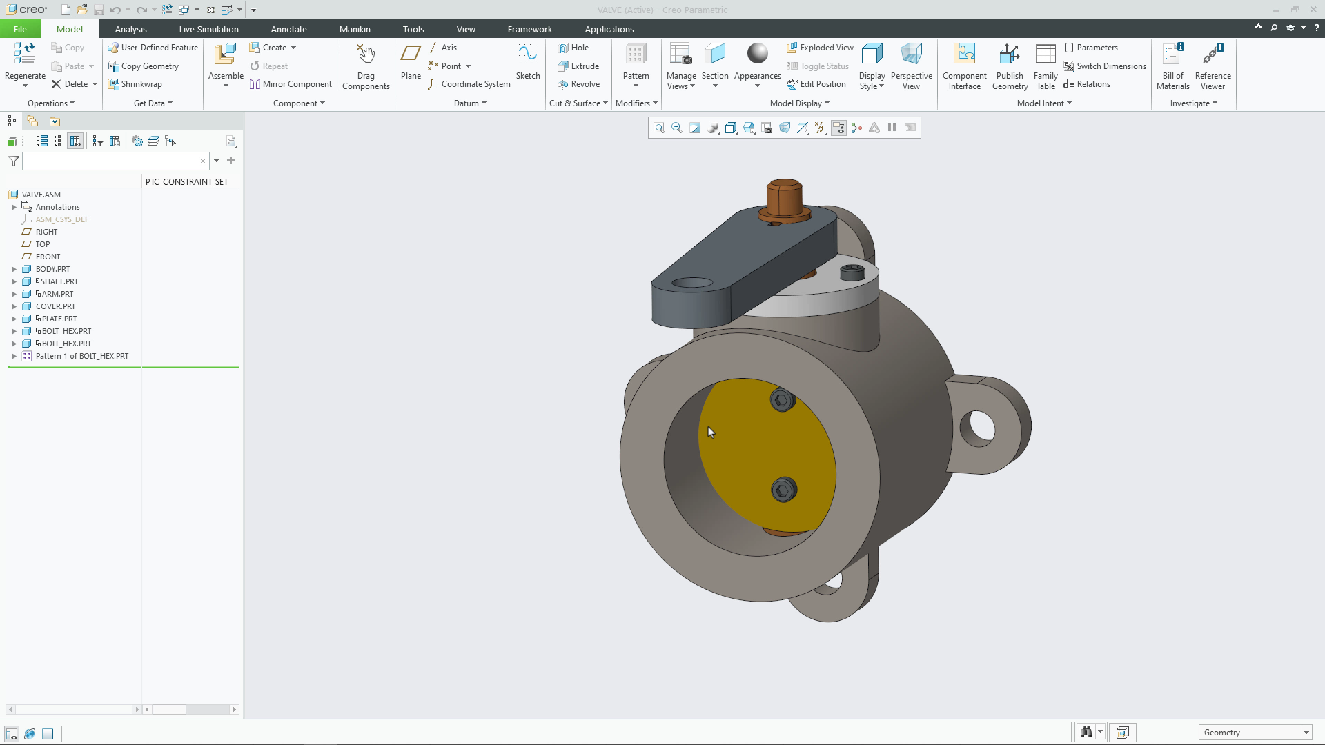 Use Design Exploration Options | tutorial | PTC Learning Connector