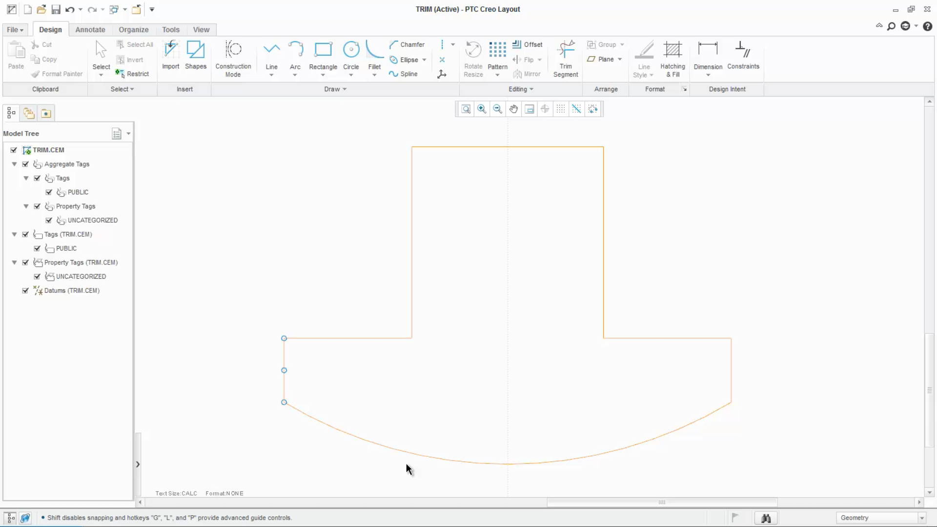 Utilizing the Trim and Merge Tools | tutorial | PTC Learning Connector