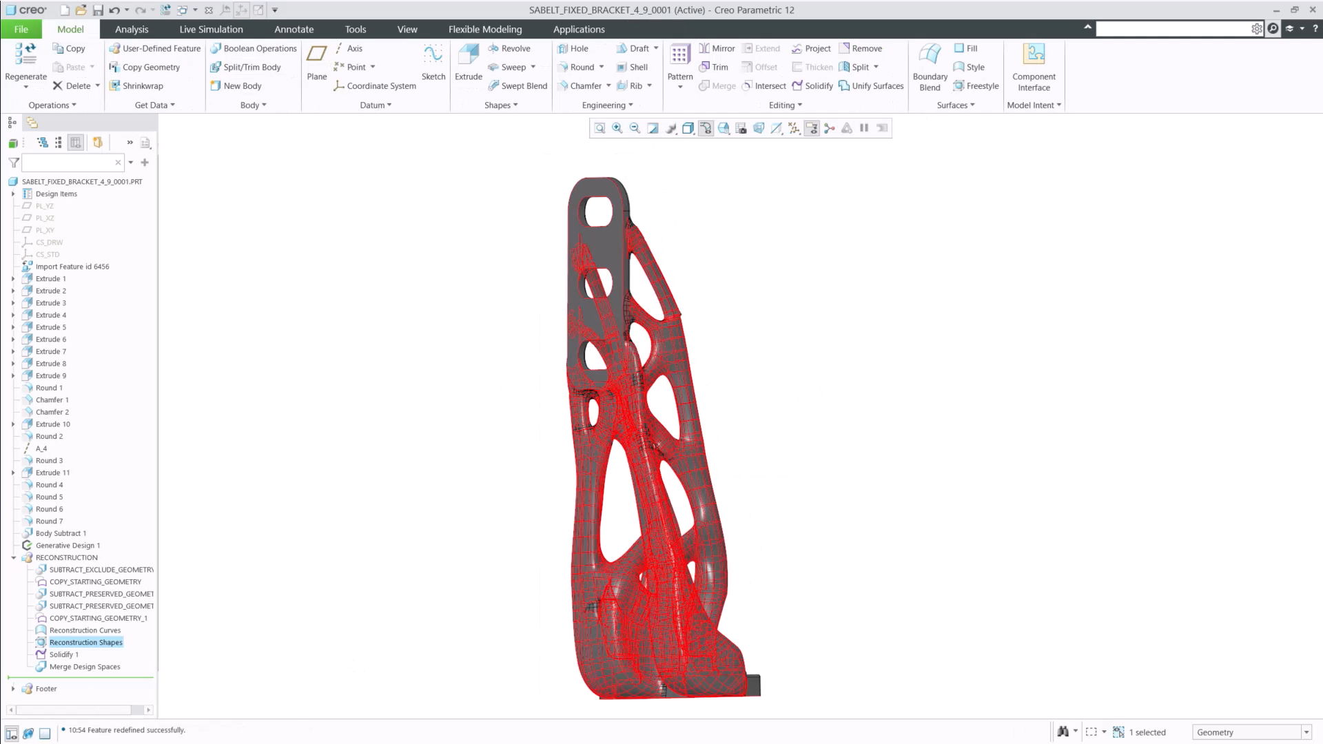 Local Resolution Mode in Creo Freestyle | tutorial | PTC Learning Connector