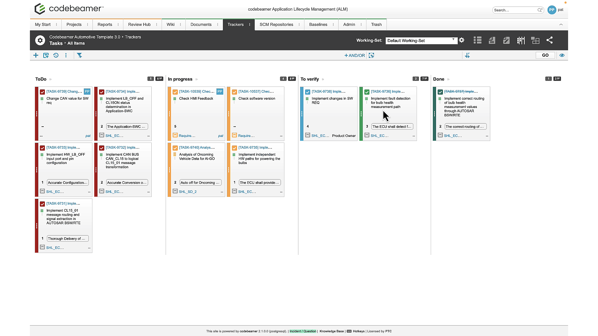 Configure the Kanban Board View for Requirements Management | tutorial | Playlist | PTC Learning ...