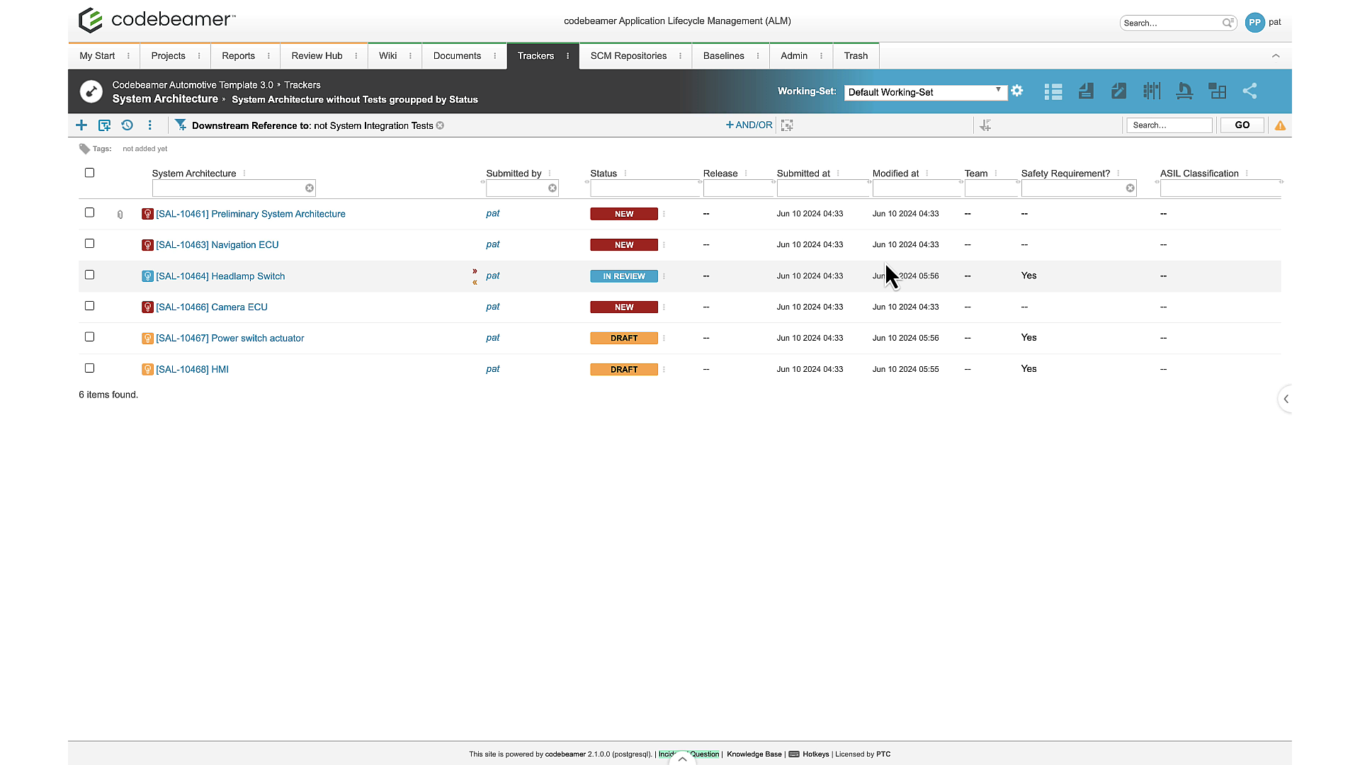 Explore the Table View | tutorial | PTC Learning Connector