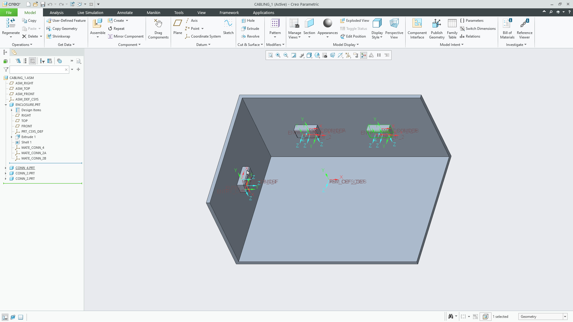 Create the Cabling Assembly | tutorial | Playlist | PTC Learning Connector