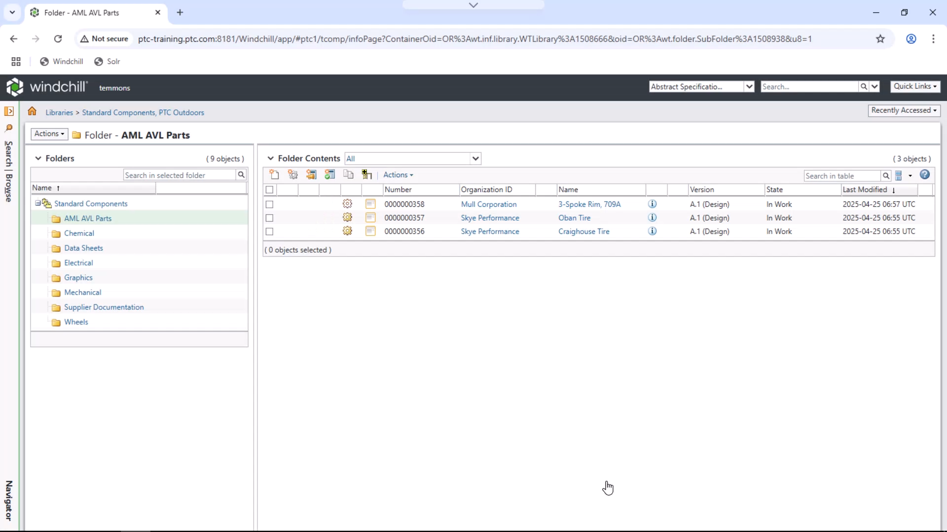 Create Supplier Parts | tutorial | PTC Learning Connector