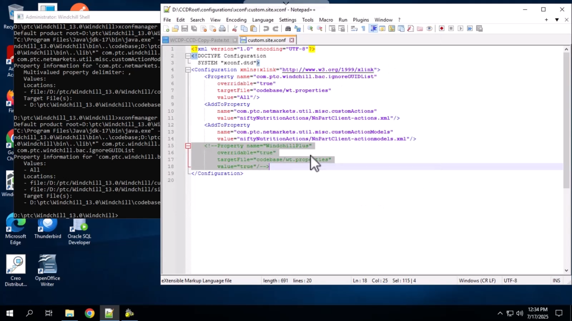 Add Properties to a CCD Package | tutorial | PTC Learning Connector