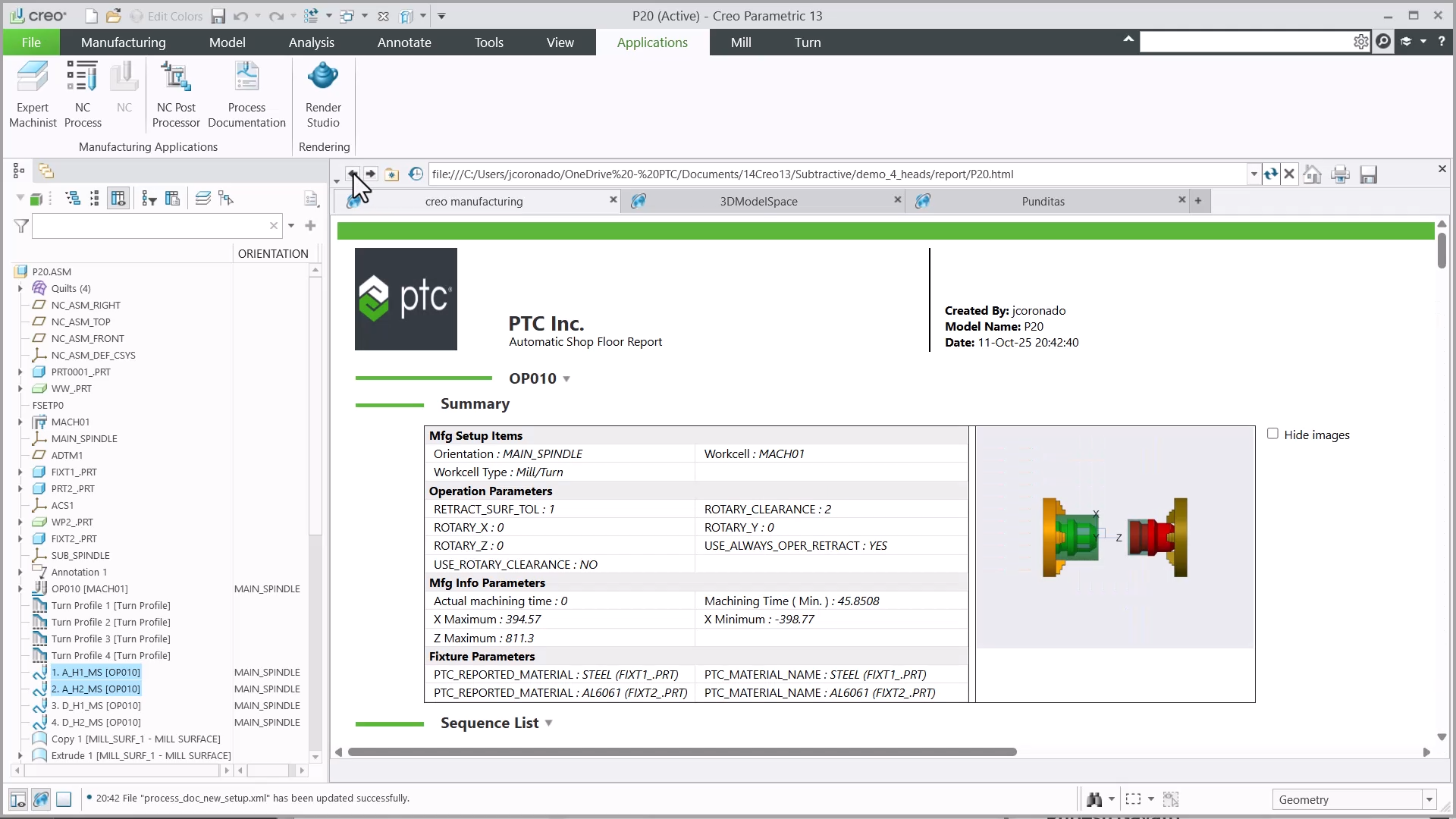 Manufacturing Process Documentation Enhancements | tutorial | PTC ...