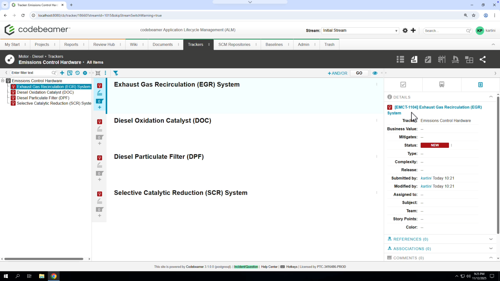 Extend a Derivative Stream With a Tracker | tutorial | PTC Learning ...