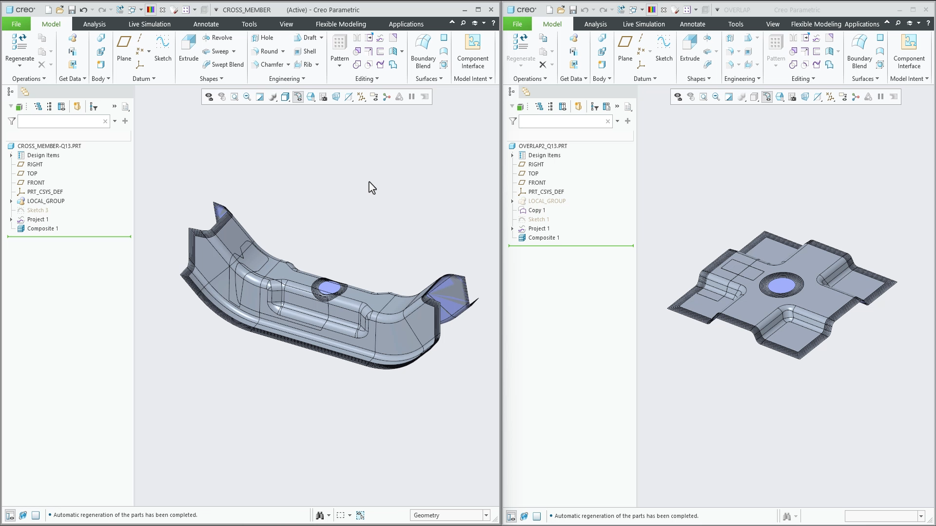 Composite Design Reuse with Copy/Paste | tutorial | PTC Learning Connector