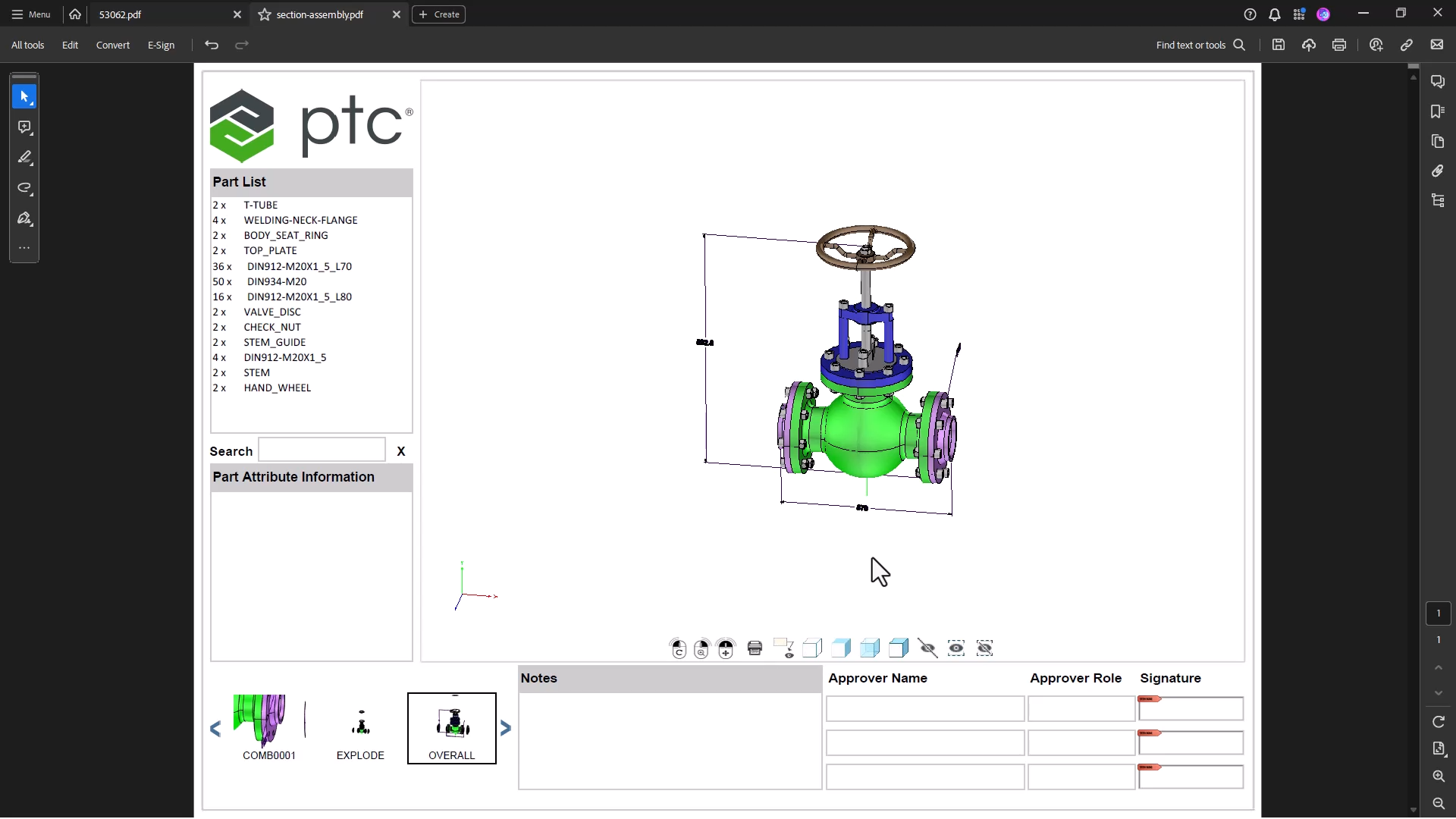 3D PDF Export - Basic | tutorial | PTC Learning Connector